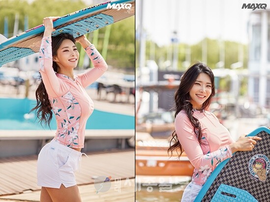 헬스 남성잡지 ‘맥스큐’ 커버걸 박현진… 美친 몸매로 완판녀 등극